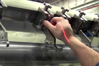 Increase Speed and Accuracy with the Slitter Laser Core Alignment